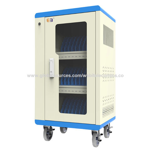 China DC 20 Dividers Tablet Charging Trolley,Type C Charging Cart,Fast ...