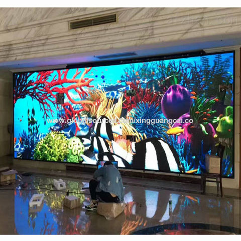 Buy Wholesale China P4.81 Full Color Screen Indoor Led Module Led Wall ...