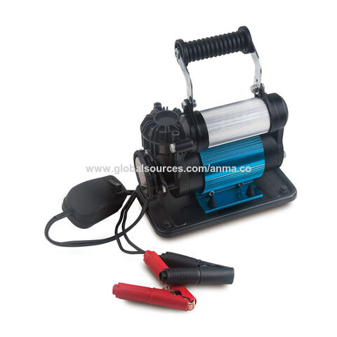 China Universal DC12V 100PSI Double cylinder Car air compressor car ...