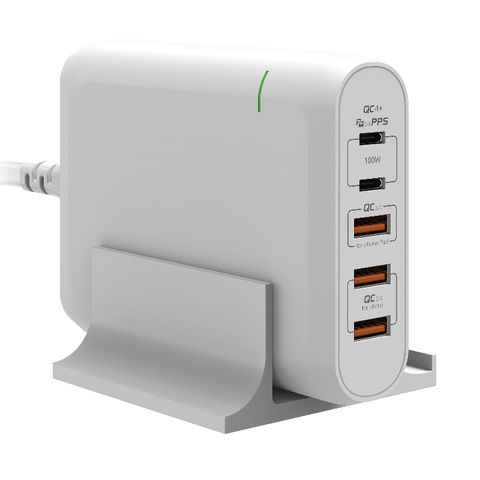 Buy Wholesale China 5 Port Usb Adapter, 100w Usb Pd Ac Charger ...