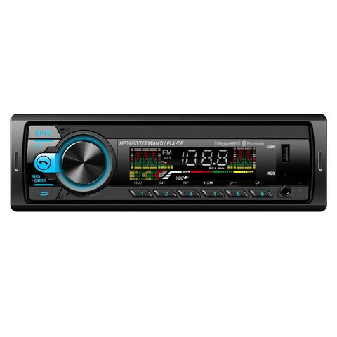 New Fixed panel High Power RGB Backlight Bluetooth Car MP3 Player, Car ...