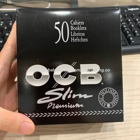 Buy Wholesale China Smoking Paper King Size 50 Packs Ocb Rolling Papers ...