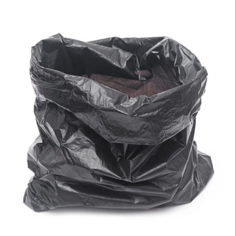 Buy Wholesale China 120l Oxo-degradable Black Trash Bag With Pp Binding ...