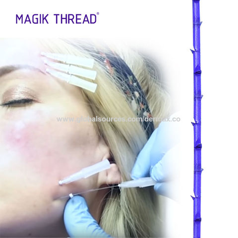 Buy Wholesale China Magik Thread Absorbable Suture Body Use Double Mono Screw Pdo Thread & Pdo ...