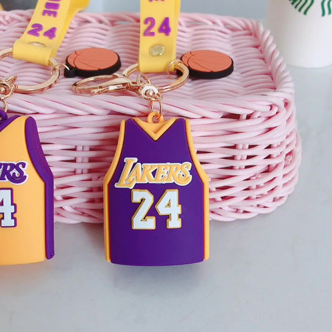 China NBA Kobe couple keychain pendant basketball pendant bag gift on ...