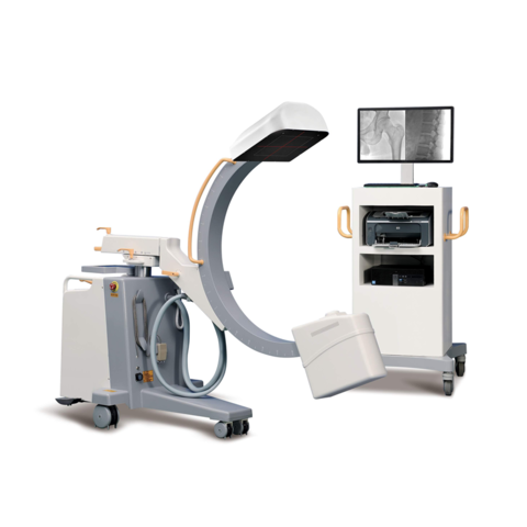 C arm Mobile FPD C-arm X-Ray Equipment with Germany DAP,laser position ...
