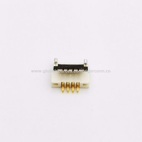 Buy Wholesale China Fpc Front-flip 0.5mm Pitch 1.5mm Height 4~61pin Plating Gold Or Tin Smt ...