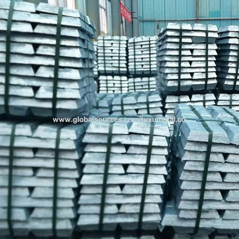 China Zinc Ingot 99.99%/High purity Zinc Ingot 99.99%/Metal Zinc Ingot ...