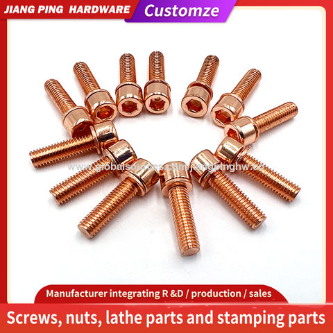 Cup Head Screws Custom 304 Stainless Steel Hexagon Socket Bolts ...