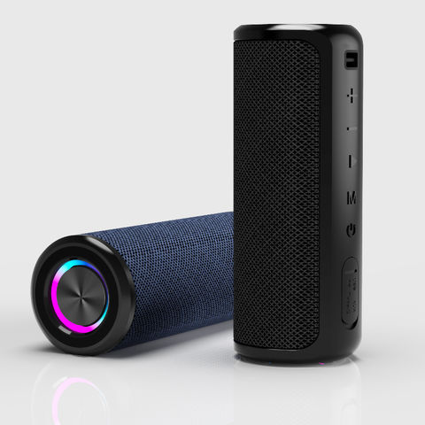 China High-end big power 20W IPX6 waterproof portable RGB power bank Bluetooth speaker with ...