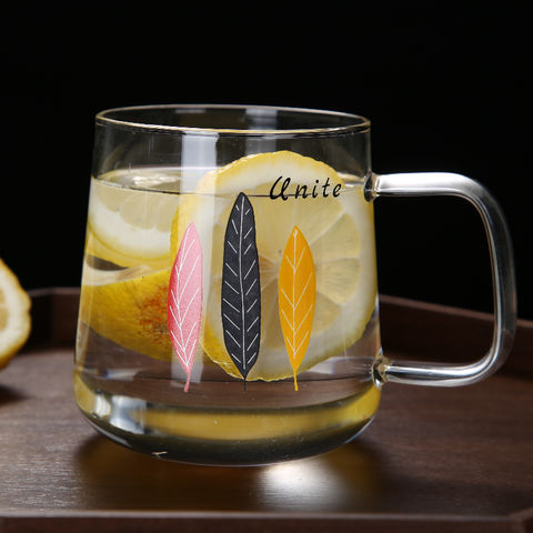 Buy Wholesale China Factory Price 450ml Glass Mugs With Printing Oem ...