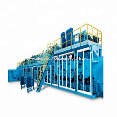 China Adult Baby Diaper Production Line,High Speed Modern Design Full ...