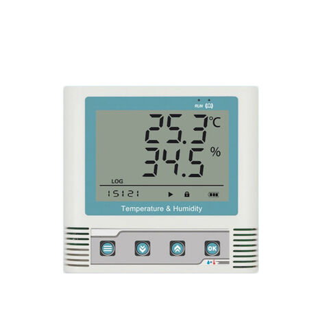 China Wireless LCD Monitor Remote Temperature and Humidity Data Logger ...