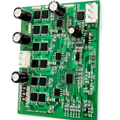 Electronic PCB assembly with surface mount and through-hole pcb ...