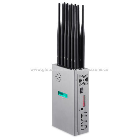 Buy Wholesale China Gsm Wifi Handheld Signal Jammer With Cooling Fans ...