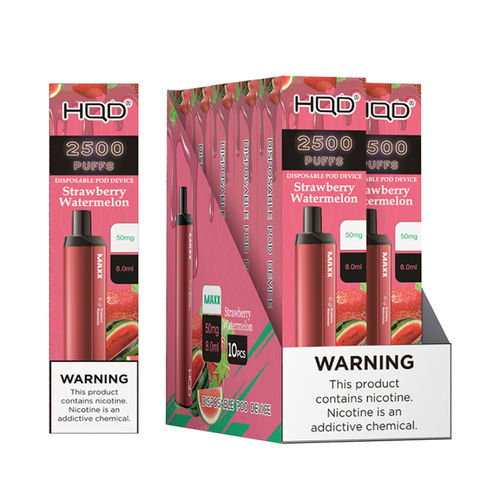China HQD Maxx Disposable Pod Device 1400mAh Battery 8.0ml Cartridge ...