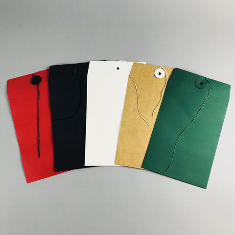 China Invoice receipt envelope, colorful fancy craft paper green red ...