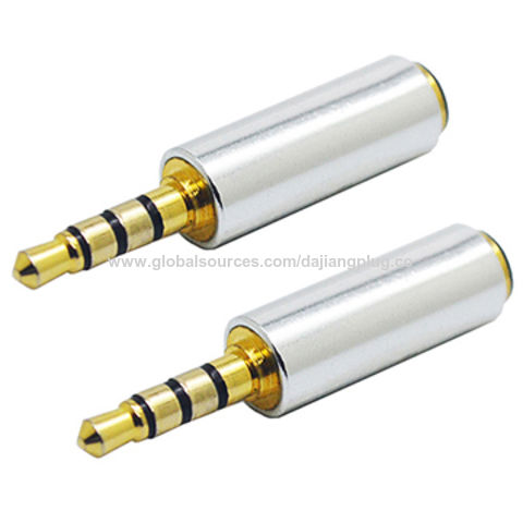 Buy Wholesale China 3.5mm 4-pole Plug Adapter & 3.5mm 4-pole Plug ...
