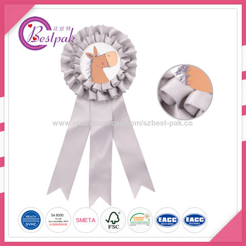 Colorful Satin Award Ribbon bow, decoration bows Award Bows rosette ...