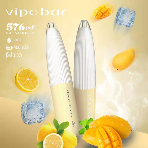 Vipo bar 2ml oil Pen 400 mah Rechargeable battery type C Disposable ...