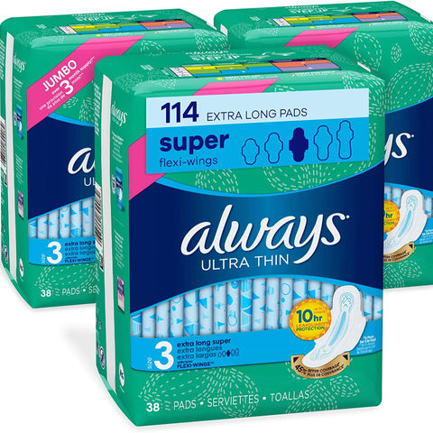 Buy Wholesale United States Always Ultra 8 Long Sanitary Pad Pink ...
