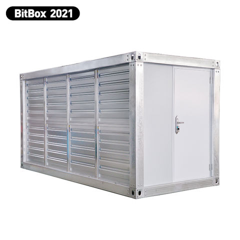 China Fast Shipping Mobile Mining Machine Container 20ft 40ft miner box ...