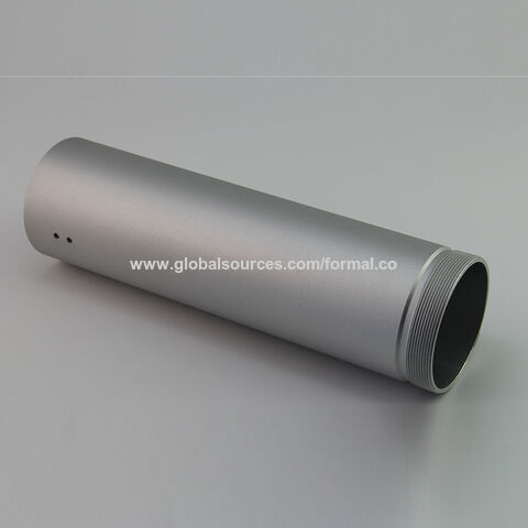 Aluminum Extrusion injection Tube with CNC Threading,Extruded Aluminum ...