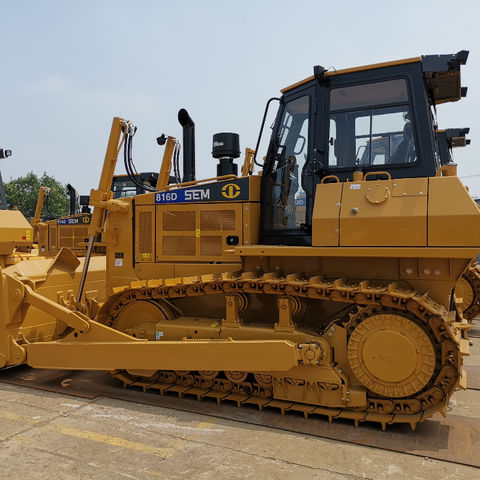 China Bulldozers 220HP Dozer Crawler Bulldozer SEM822D with Ripper on ...