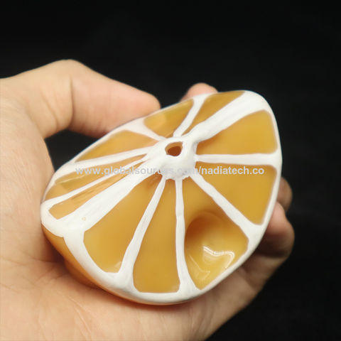 Buy Wholesale China 4'' Lemon Slices Glass Smoking Tobacco Hand Pipe ...