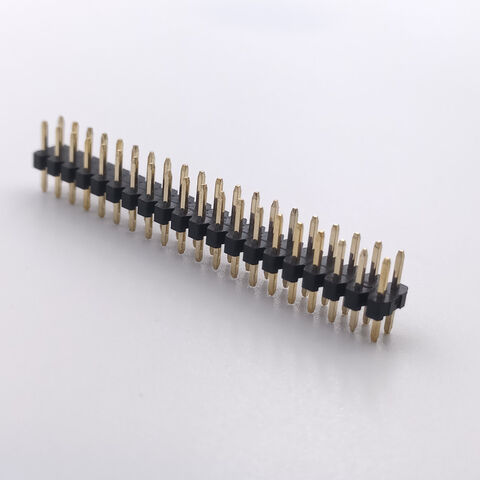 Pitch 2.0mm Pin header 2x20 Pin Straight DIP pcb connector gold plated ...