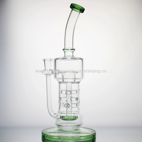 China Bong Manufacture Hand Blown Glass bong Water Pipe Glass Smoking ...