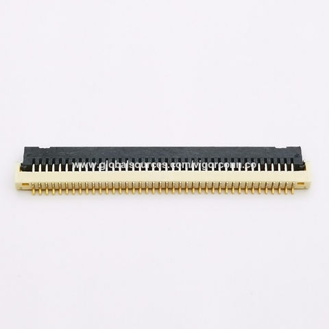 Buy Wholesale China Fpc Front-flip 0.5mm Pitch 1.2mm Height 4~60pin Plating Gold Or Tin Smt ...