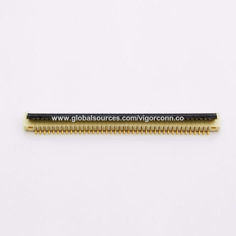 Buy Wholesale China Fpc Front-flip 0.5mm Pitch 1.2mm Height 4~60pin Plating Gold Or Tin Smt ...