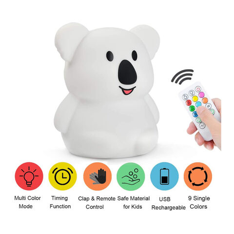 Buy Wholesale China Silicone Led Nursery Light For Baby And Toddler ...