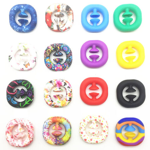 China Snappers Fidget Toy Square Hand Toy Rehabilitation Squeeze ...