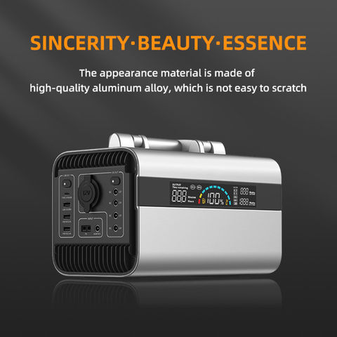 China 500W Outdoor Portable UPS Backup Battery with AC DC Output Home ...