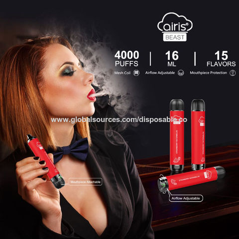 Original Electronic Cigarette Adjustable Air Disposable Vape Device ...