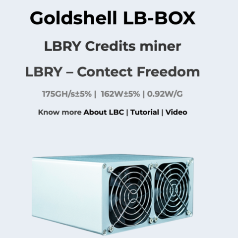 Buy Wholesale China Brand New Goldshell Lb Box Lbry 175g 162w Lbc Coin ...