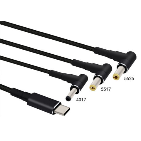 OPSO USB-C Type C to DC Charging Power Cable Male Jack Plug Connector ...