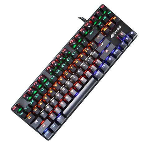 China TKL Metal Top Cover RGB Light Mehcanical Keyboard on Global ...