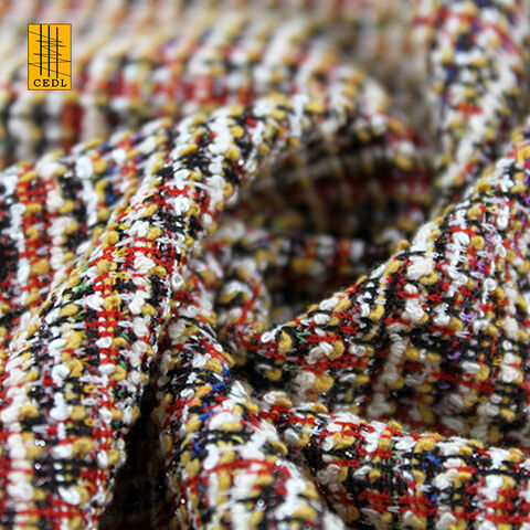 China Comfortable Handfeel Polyester Cotton Knit Fancy Yarn Fabric For ...