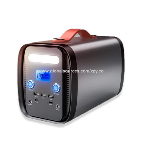 300W Portable power station with USB 5V 12V AC DC output,emergency ...