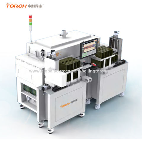 Ten temperature zone on-line nitrogen reflow furnace N10, soldering ...