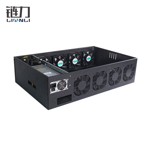 Buy Wholesale China Low Noise 8gpu 65mm Motherboard Mining Rig Case ...