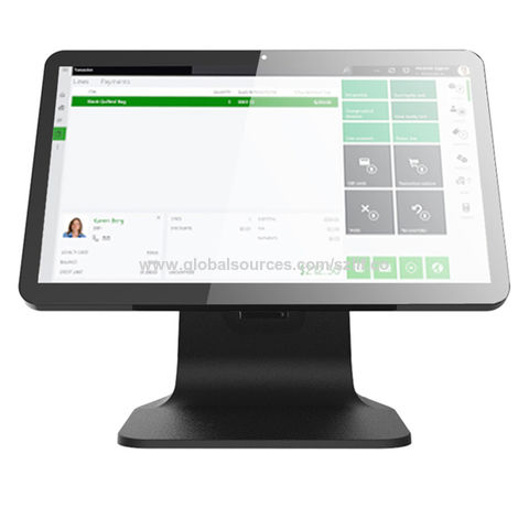 China LIFPOS Metal shell durable 15.6" touch screen all in pos machine ...