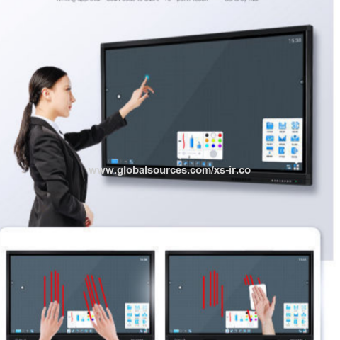 China Interactive whiteboard,finger touch all in one interactive ...