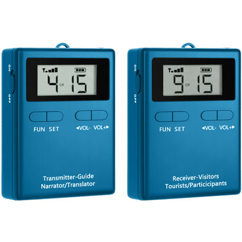 China Wireless earphone audio whisper conference interpreter tour guide ...