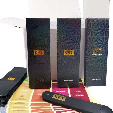 China KRT 1.0ml Cartridge Rechargeable Vapes Sticks Airflow Working ...