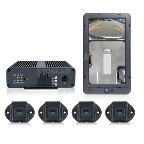 China 1080p full hd 360 3d hd view surround view system STONKAM with 4 ...