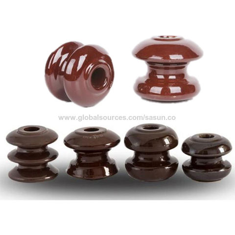 High Quality Porcelain Insulator Small Ceramic Wall Insulators For Wire ...